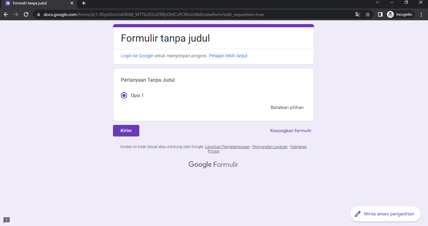 7 Cara Mudah Buat Kuesioner di Google Form, Penelitian Skripsi